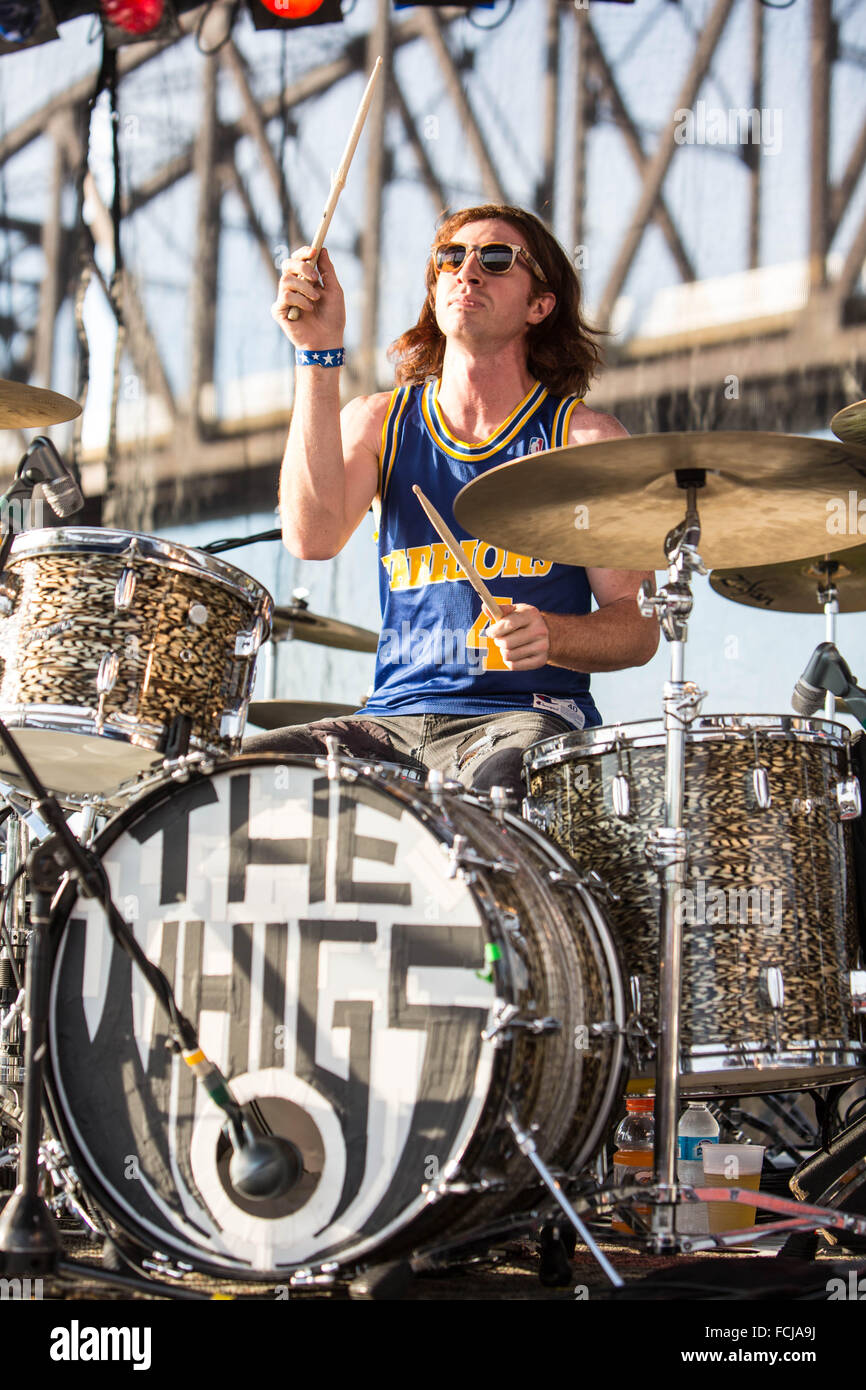 Drummer, Julian Dorio Stock Photo - Alamy