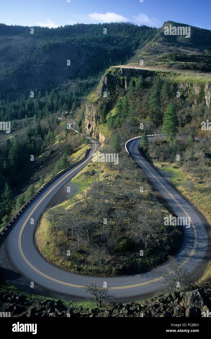 Rowena loop road hi-res stock photography and images - Alamy