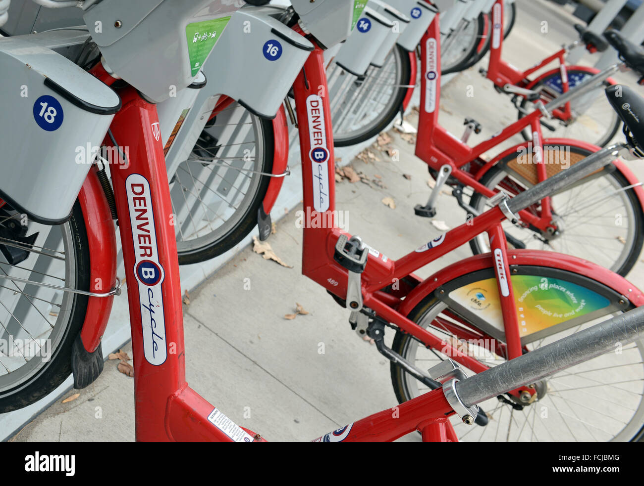 Denver Cycle, a Bicycle share program in Colorado gives residents and ...