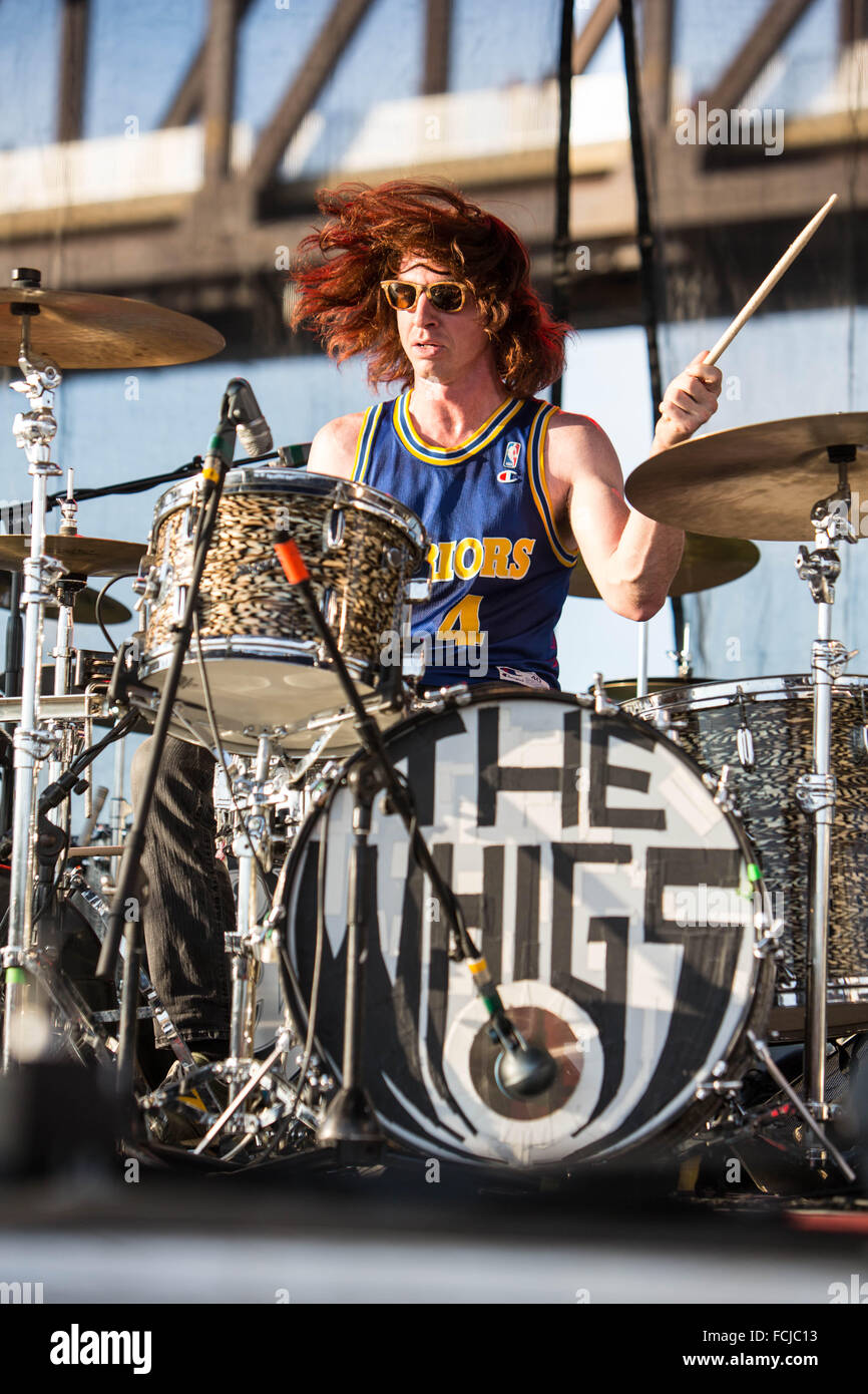 Drummer Julian Dorio Stock Photo - Alamy