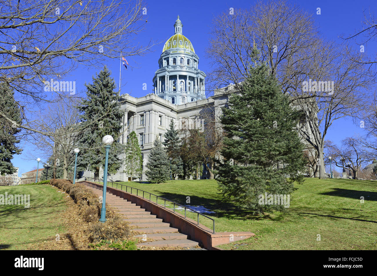 Colorado State Capitol Building, home of the General Assembly, Denver ...