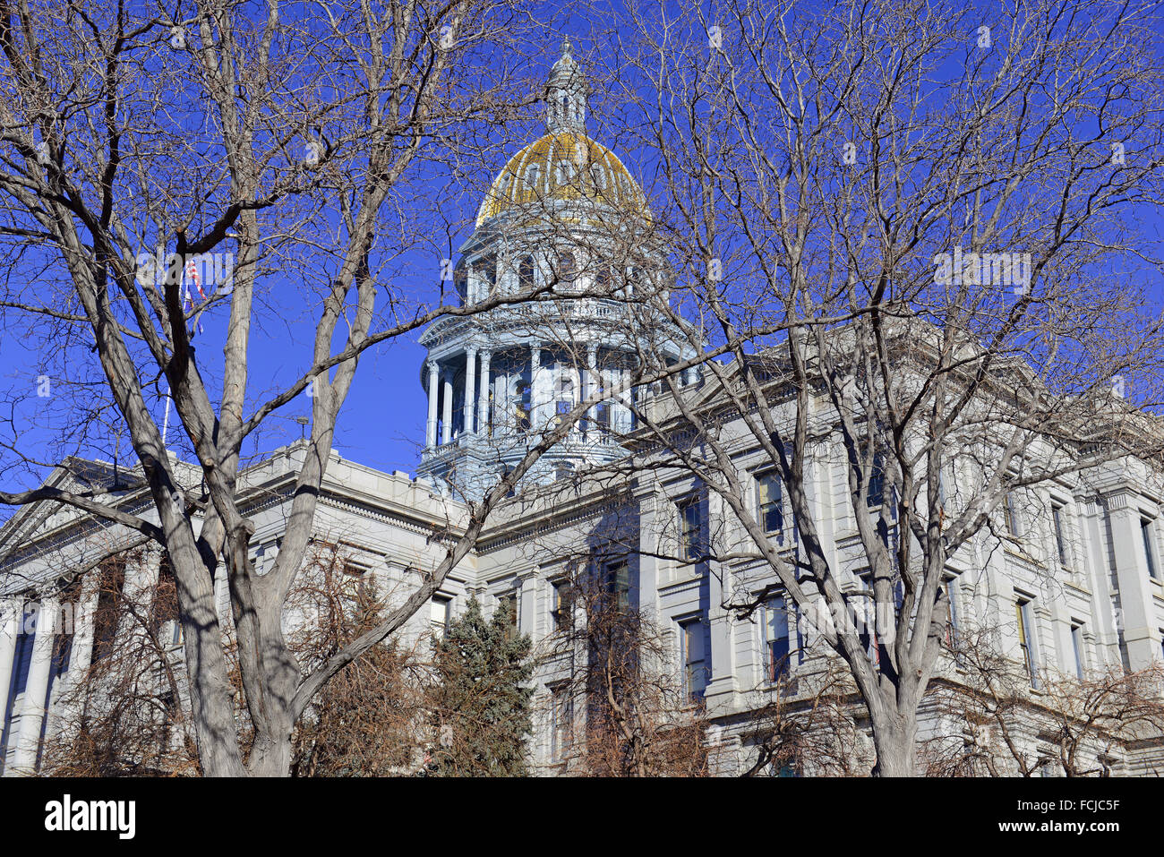 Colorado State Capitol Building, home of the General Assembly, Denver ...