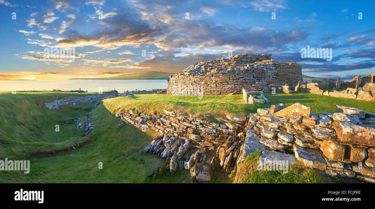 Broch wall structure hi-res stock photography and images - Alamy