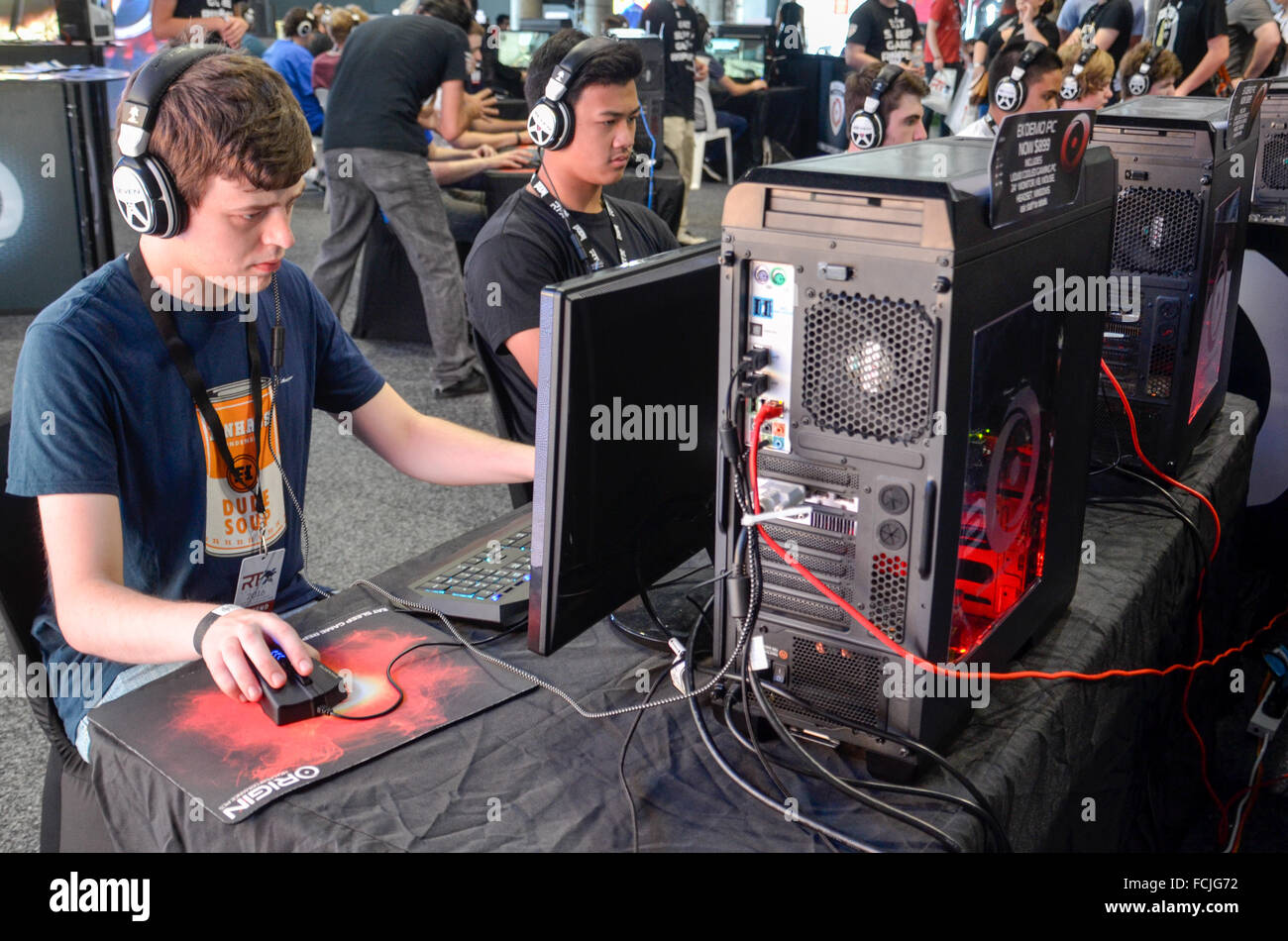 Sydney, Australia - 23rd January 2016: Day 1 of the RTX Australia ...