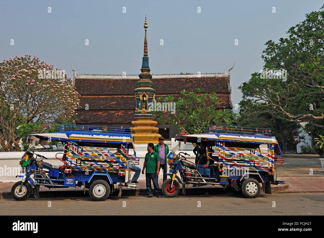 Lao tuk tuk vehicle hi-res stock photography and images - Alamy