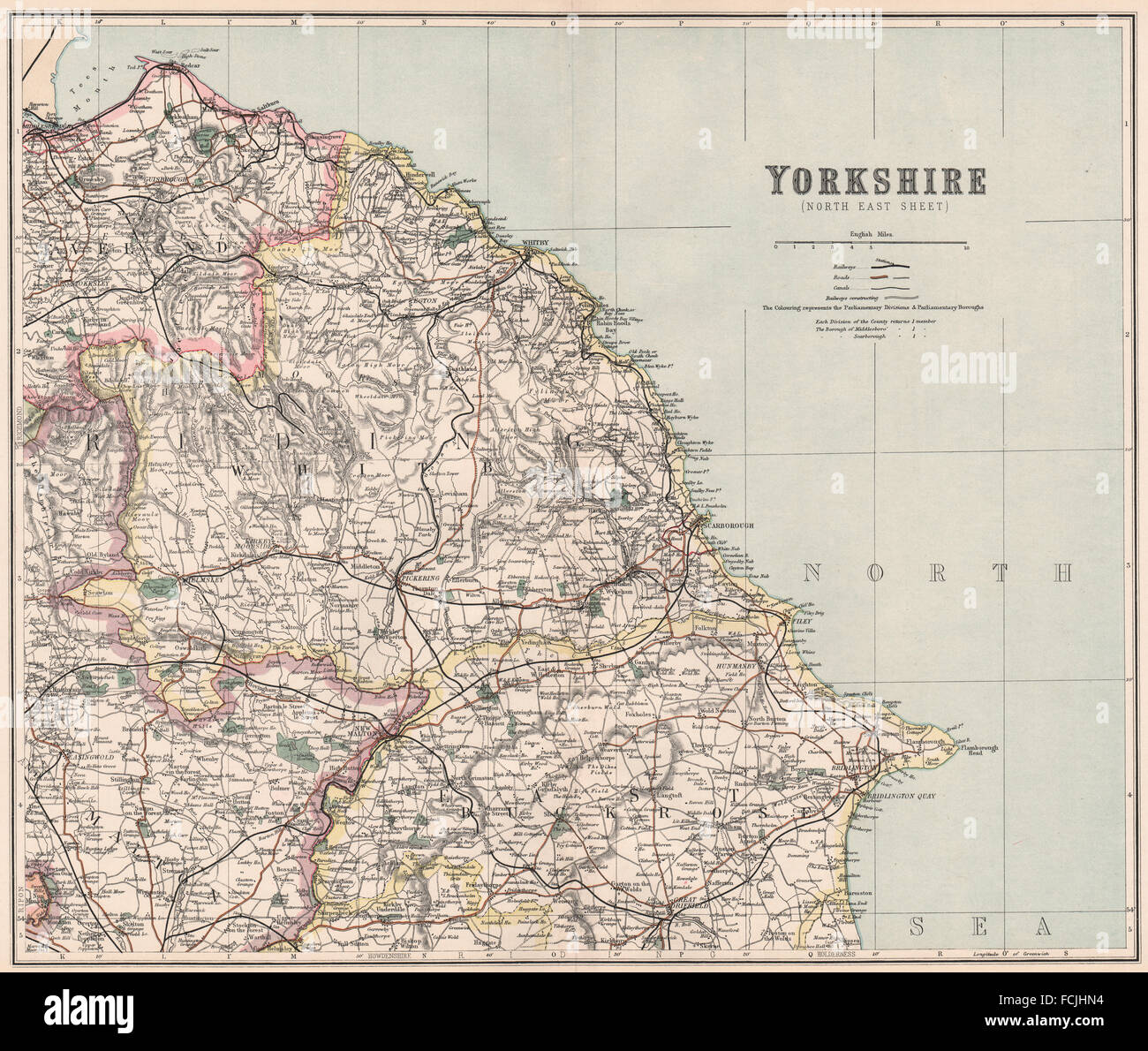 NORTH YORKSHIRE MOORS: North East.Whitby Buckrose constituencies.PHILIP ...