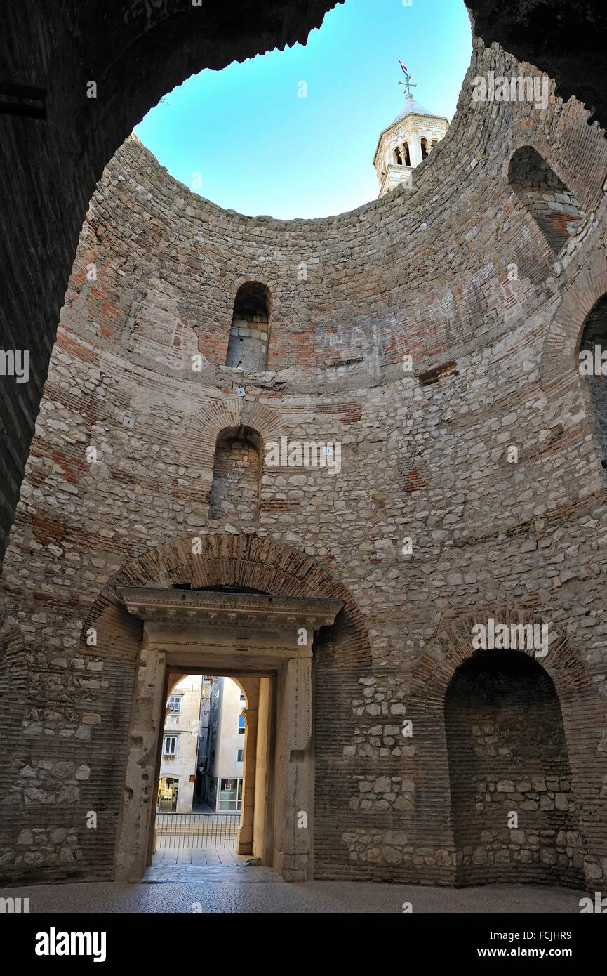 Vestibule diocletians palace split croatia hi-res stock photography and ...