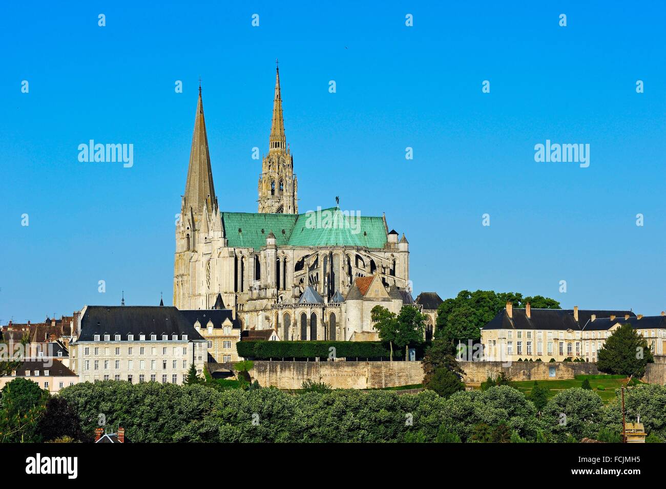 Chartres church tourism hi-res stock photography and images - Alamy