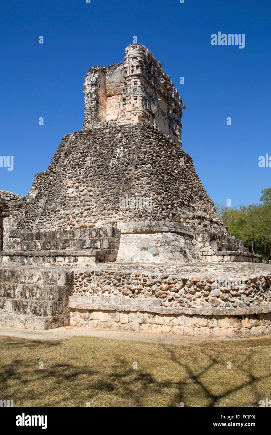 Chenes style temple hi-res stock photography and images - Alamy