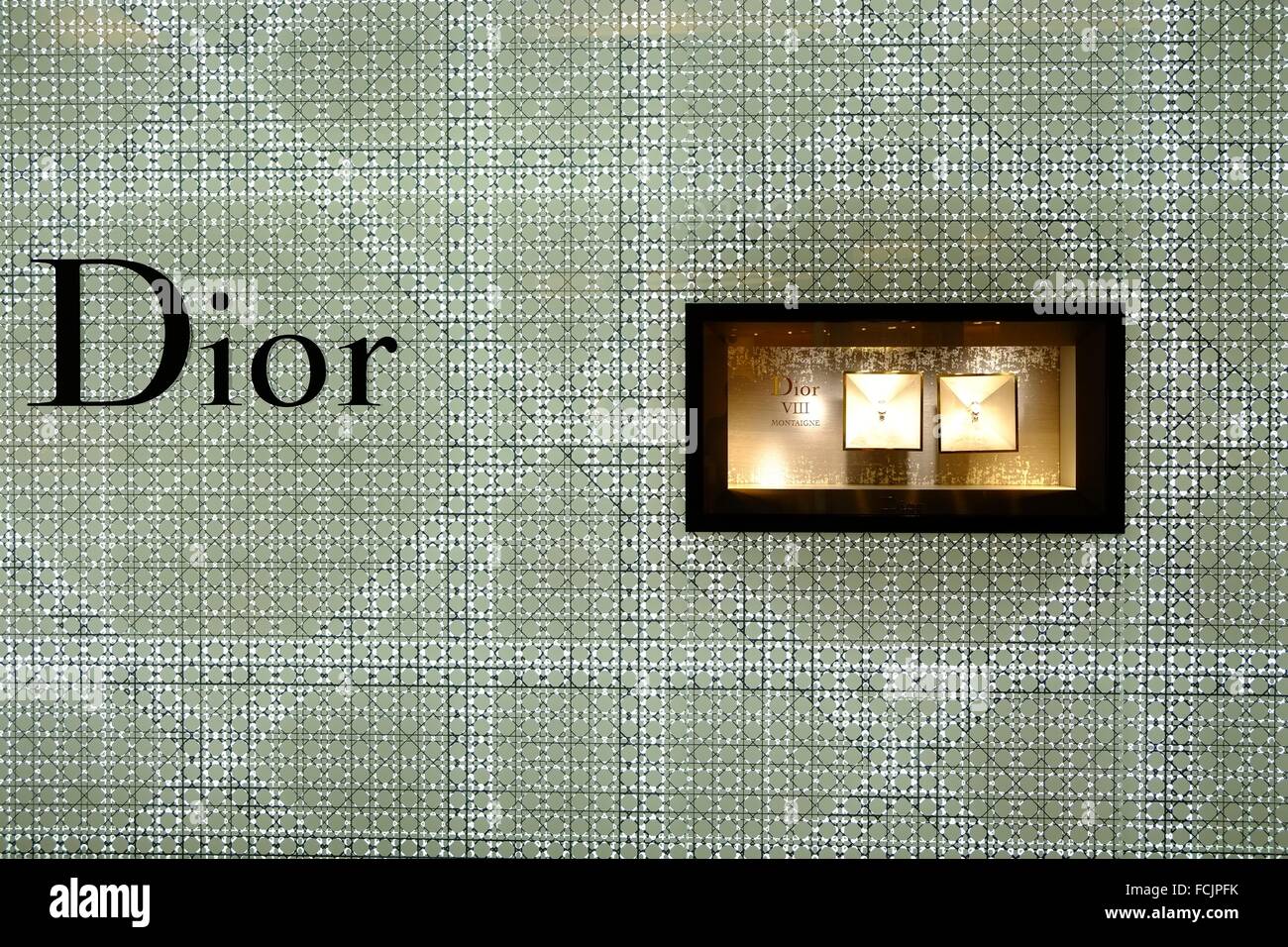Christian dior shop sign in kuala lumpur hi-res stock photography and ...