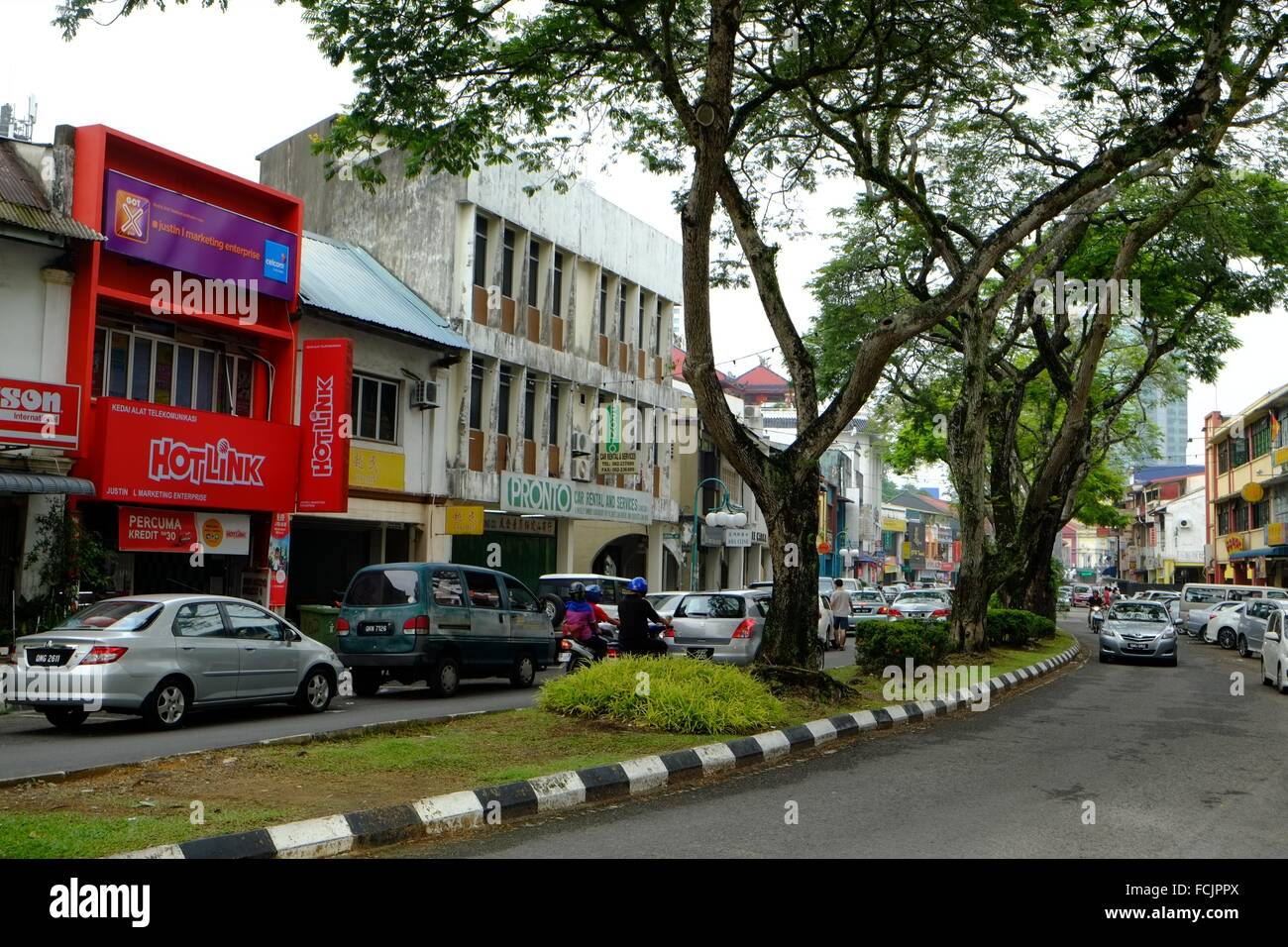 Padungan street hi-res stock photography and images - Alamy
