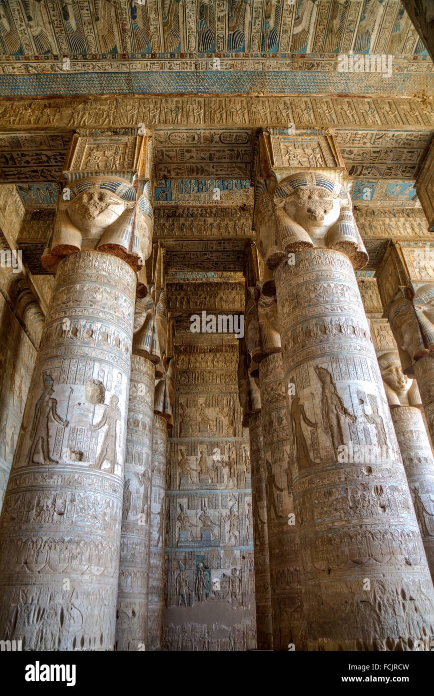 Hathor Headed Column High Resolution Stock Photography and Images - Alamy