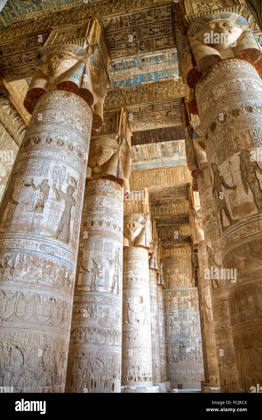 Hathor Headed Column High Resolution Stock Photography and Images - Alamy