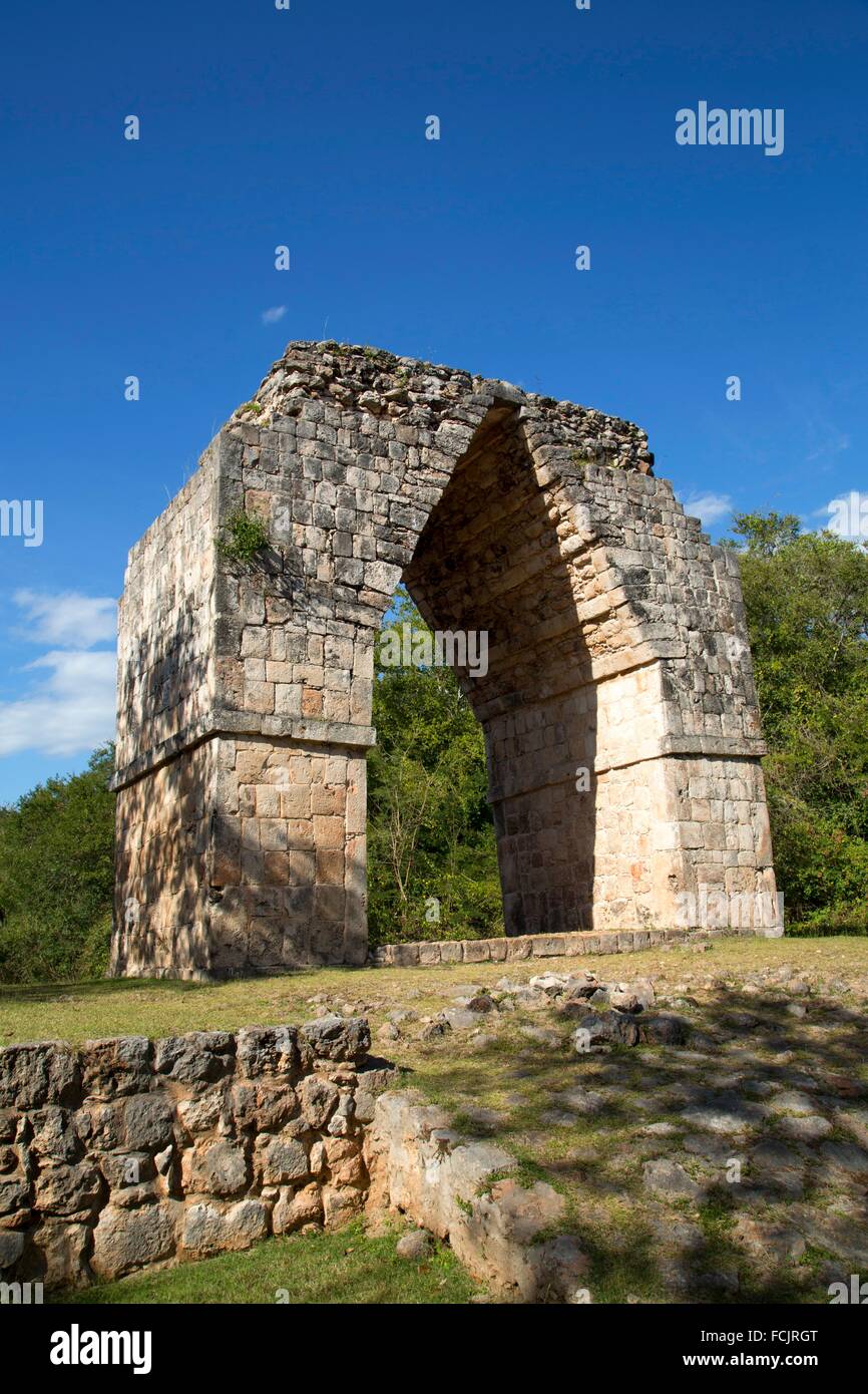 The Arch, Kabah Archaeological Site, Yucatan, Mexico Stock Photo - Alamy