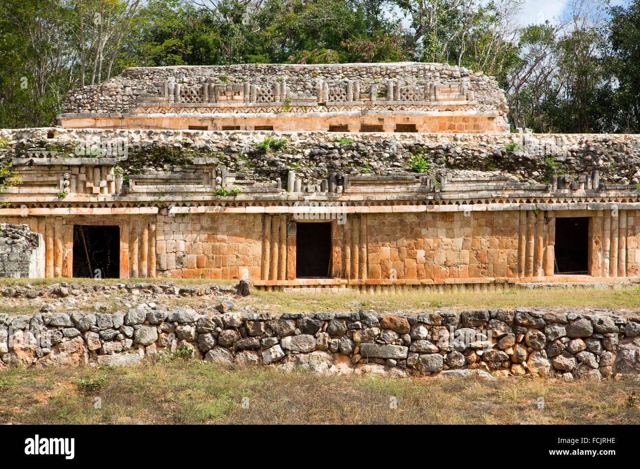 The Palace, Labna, Mayan Ruins, Yucatan, Mexico Stock Photo - Alamy