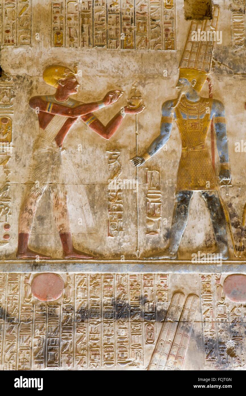 Pharaoh Seti High Resolution Stock Photography and Images - Alamy