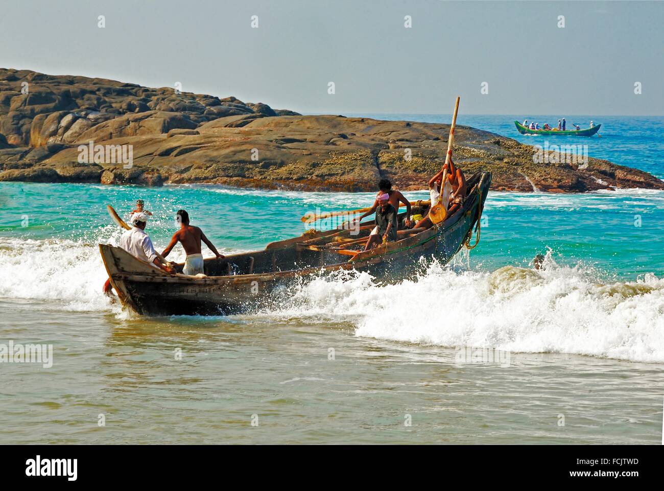 Kovalam beach hawa hi-res stock photography and images - Alamy