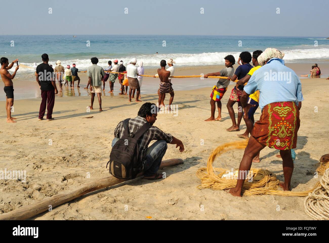 Kovalam beach hawa hi-res stock photography and images - Alamy