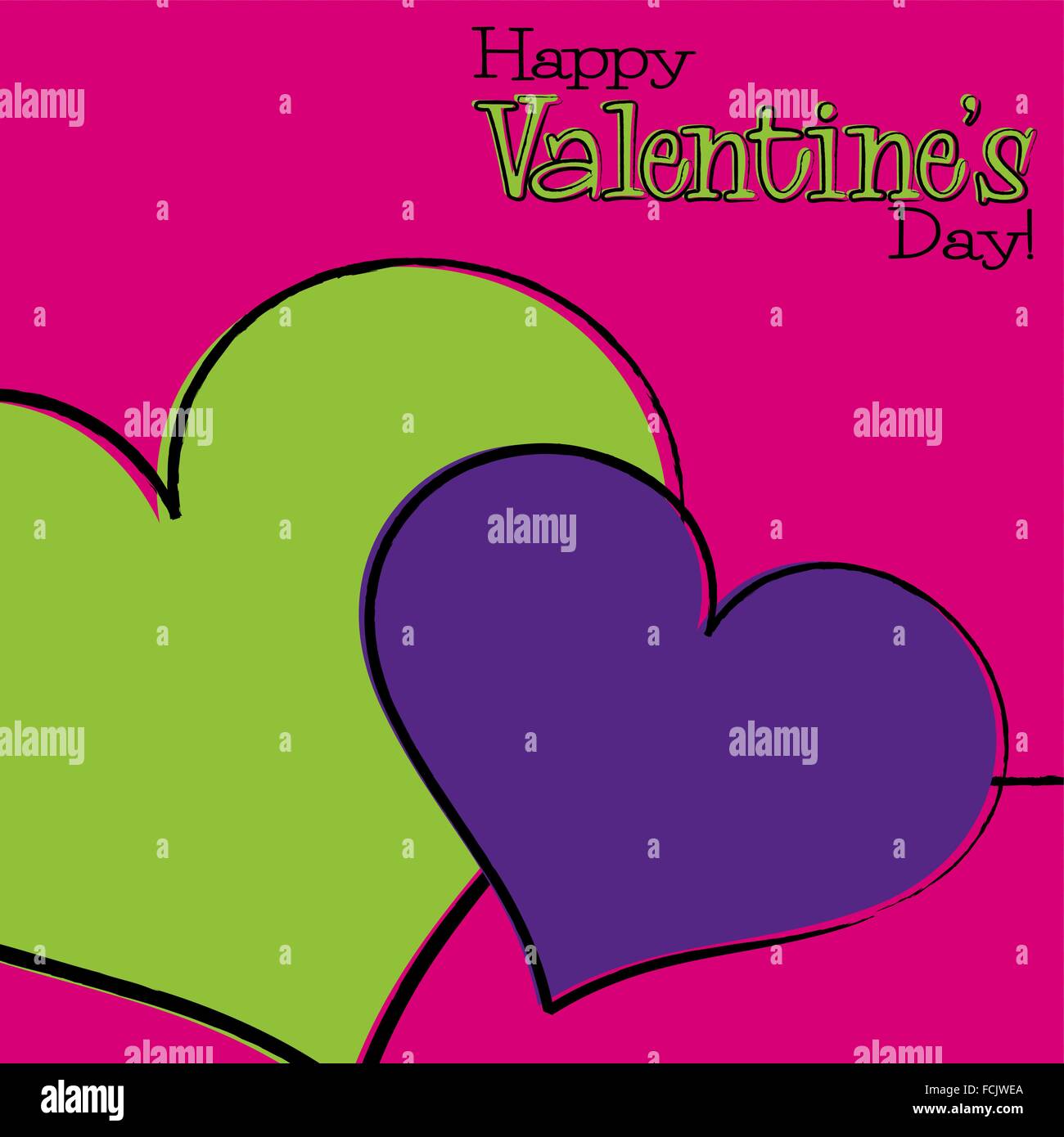 Happy valent Stock Vector Images - Alamy
