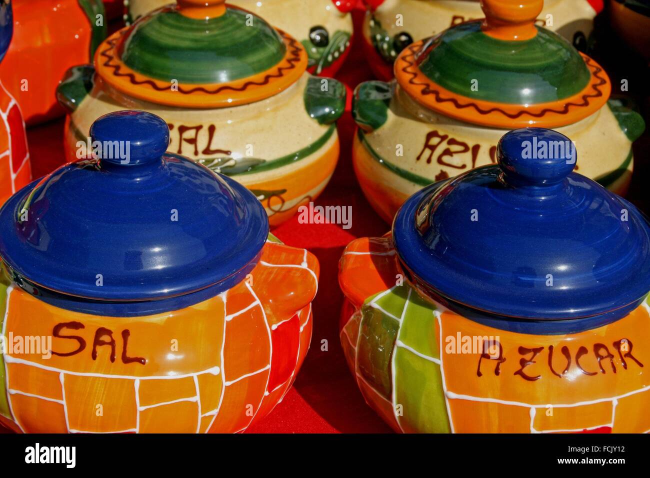 Ceramic Salt Containers High Resolution Stock Photography and Images ...