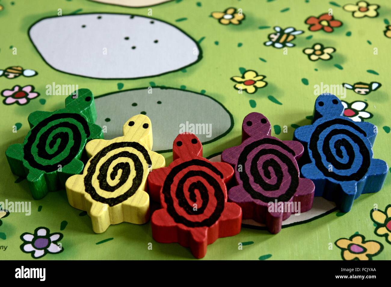Board game pieces coloured hi-res stock photography and images - Alamy
