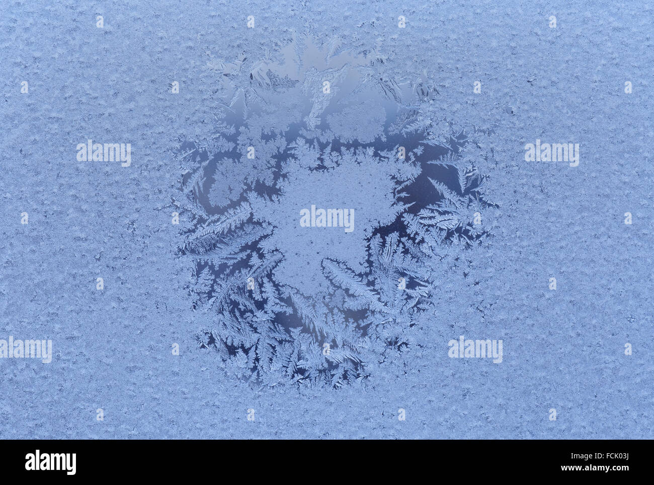 close up of frost on window Stock Photo - Alamy