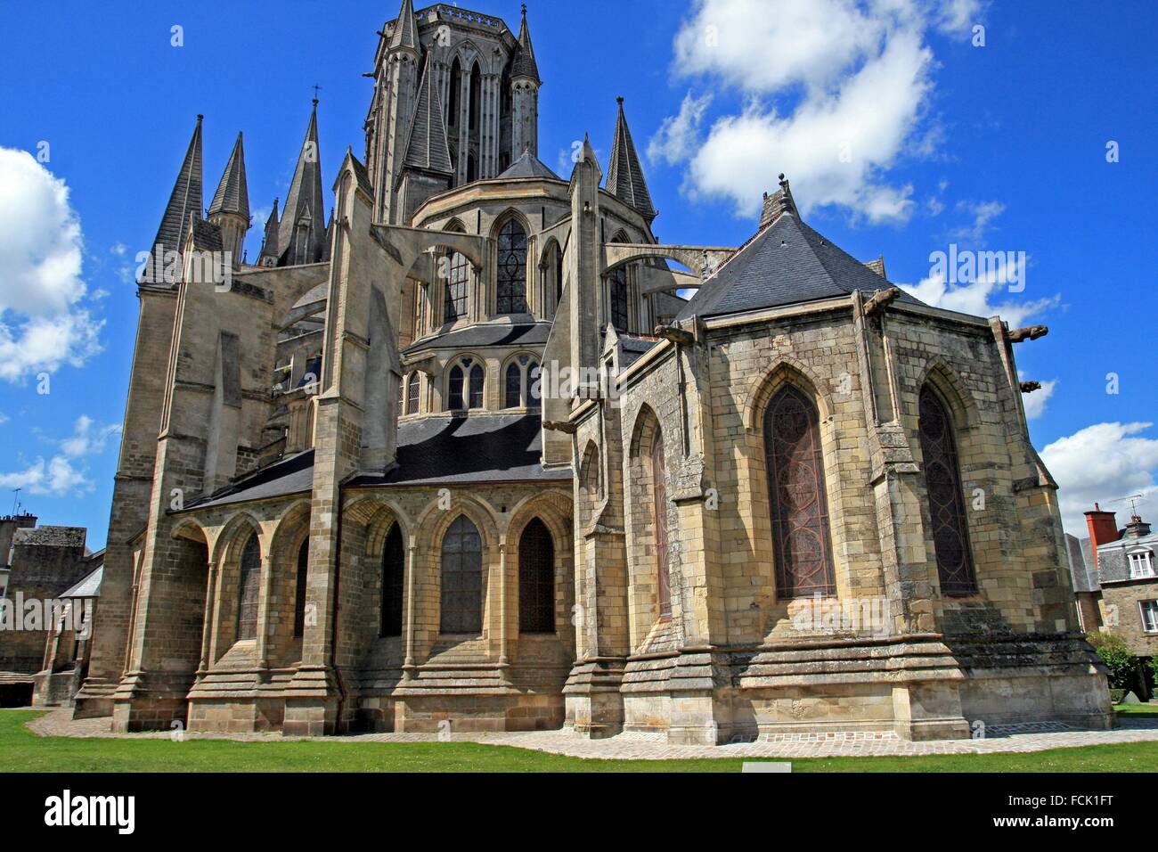 Notre Dame de Coutances, Normandy, France Stock Photo - Alamy