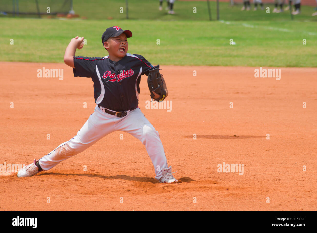 Panda baseball player hi-res stock photography and images - Alamy