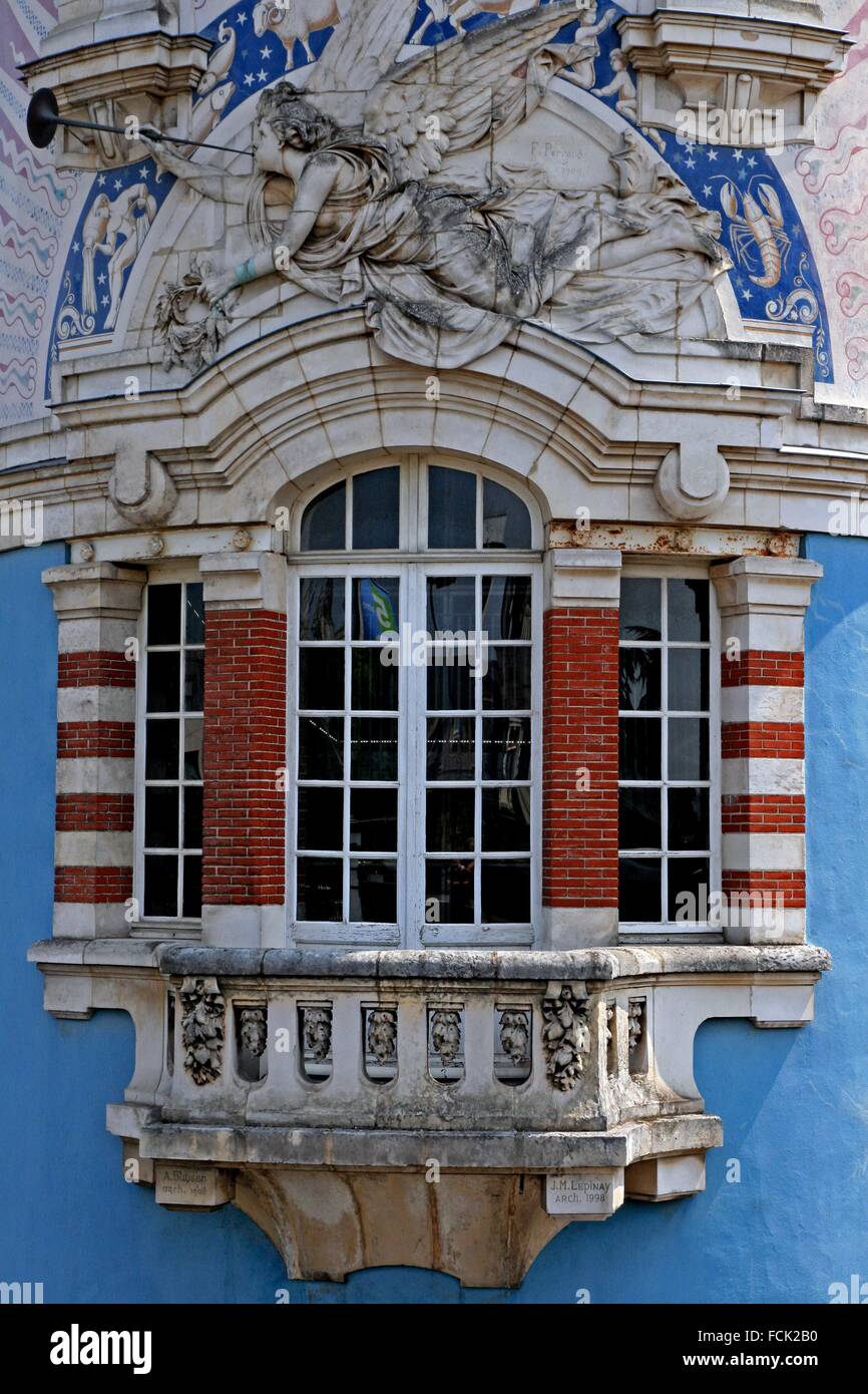 Lu Tower, Le Lieu Unique, Nantes, France Stock Photo - Alamy