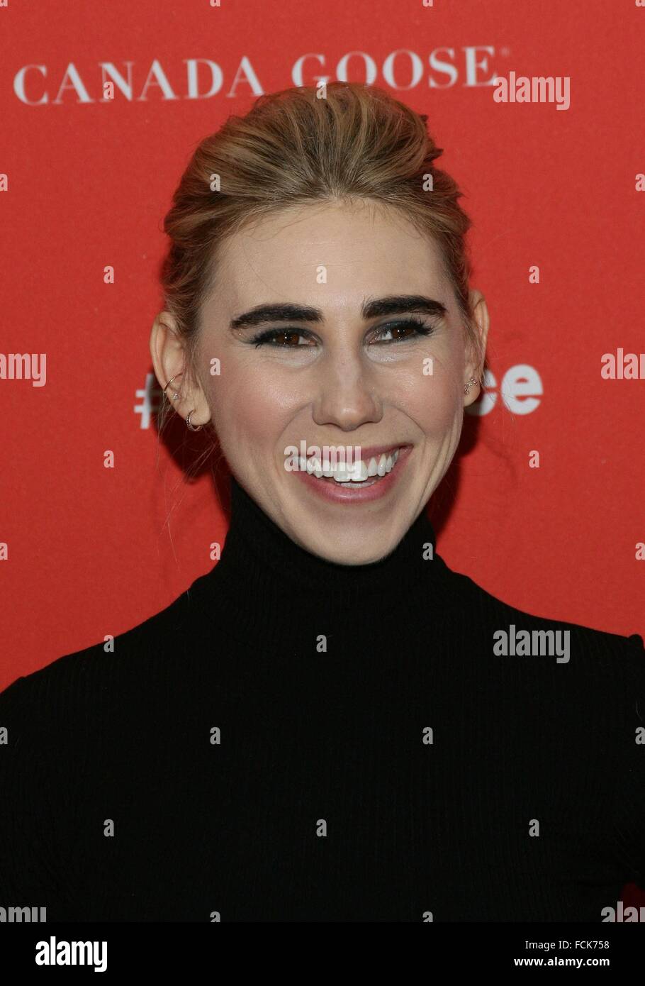 Park City, UT, USA. 22nd Jan, 2016. Zosia Mamet at arrivals for WIENER ...