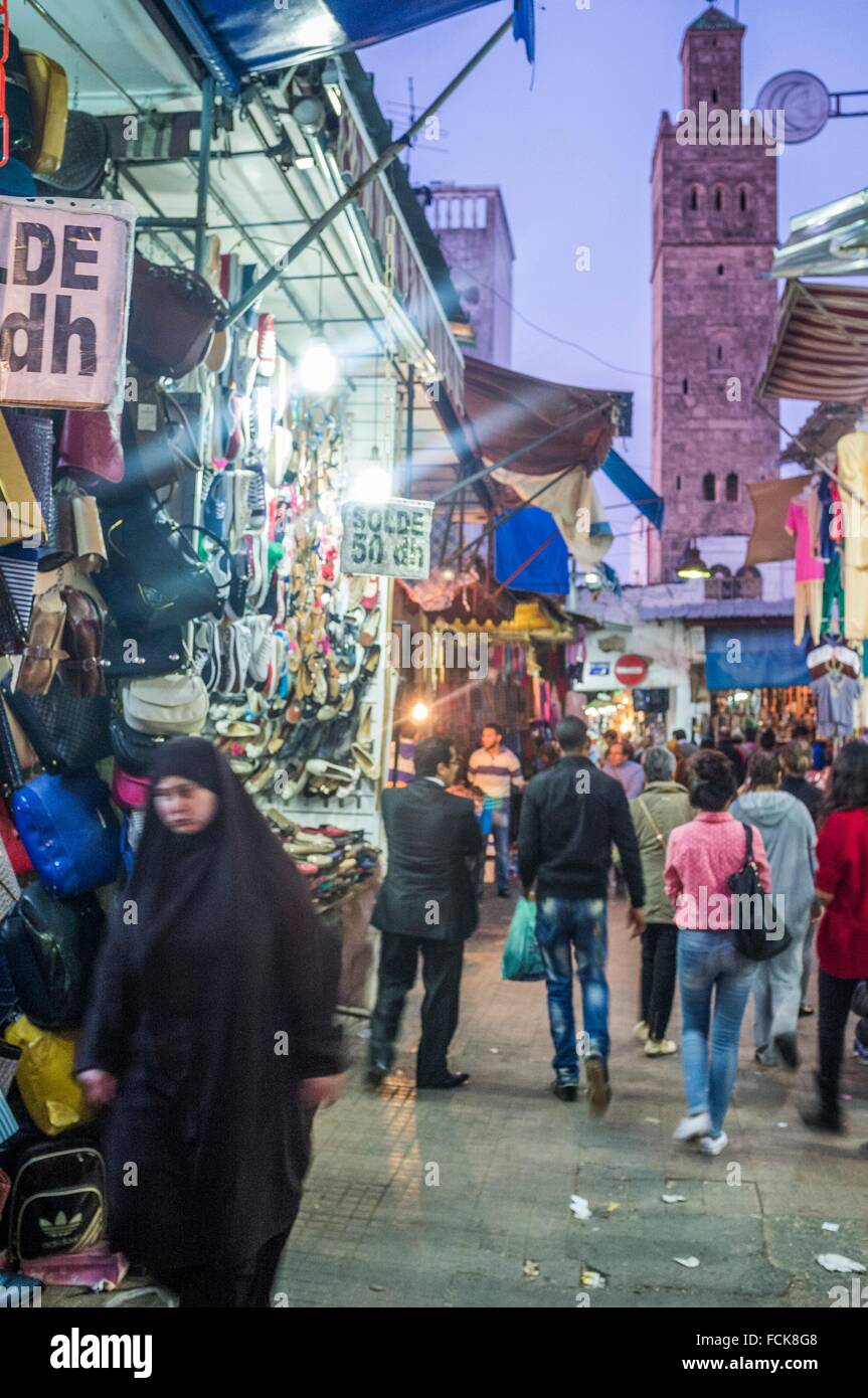 Rabat medina shops hi-res stock photography and images - Alamy