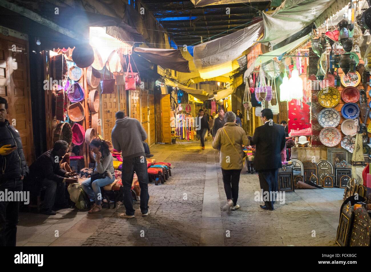 Rabat medina shops hi-res stock photography and images - Alamy