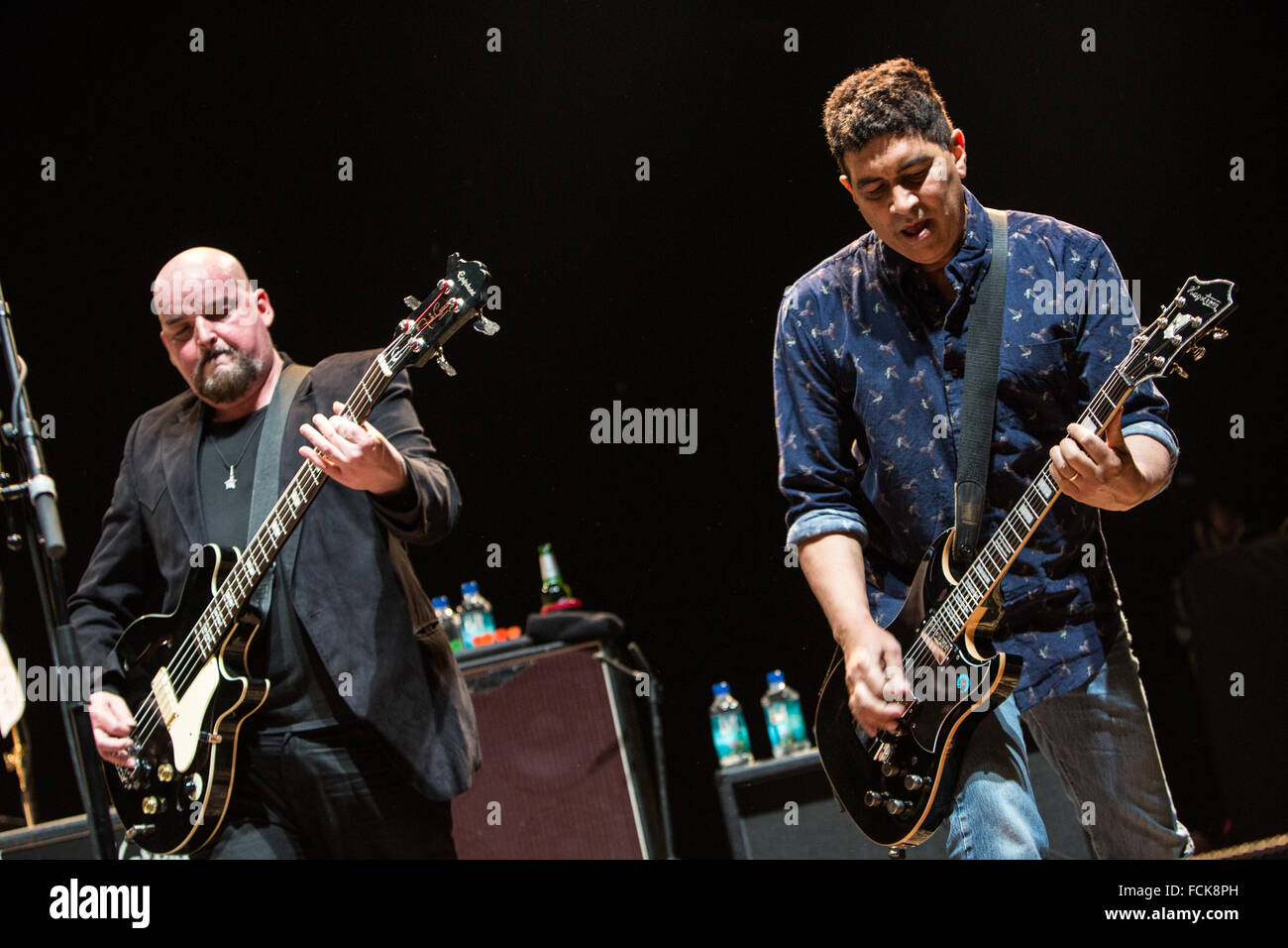 Pat Smear with Chris Goss Stock Photo - Alamy