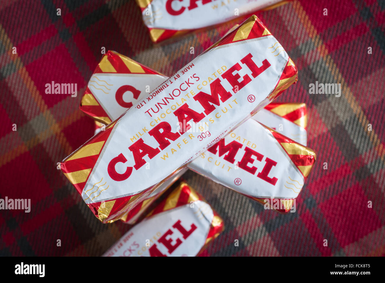 Caramel wafer bar hi-res stock photography and images - Alamy