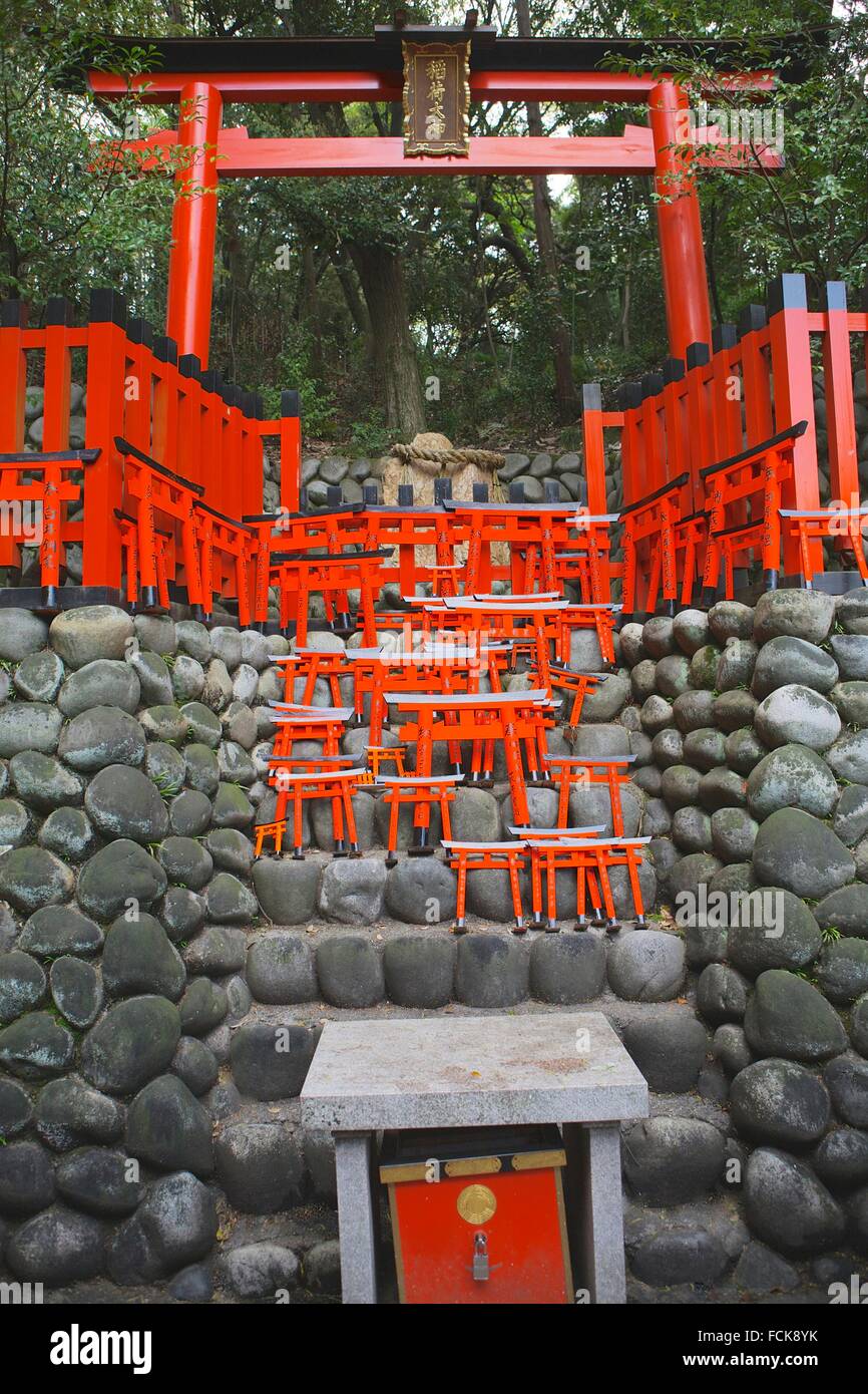 Miniature torii gate hi-res stock photography and images - Alamy