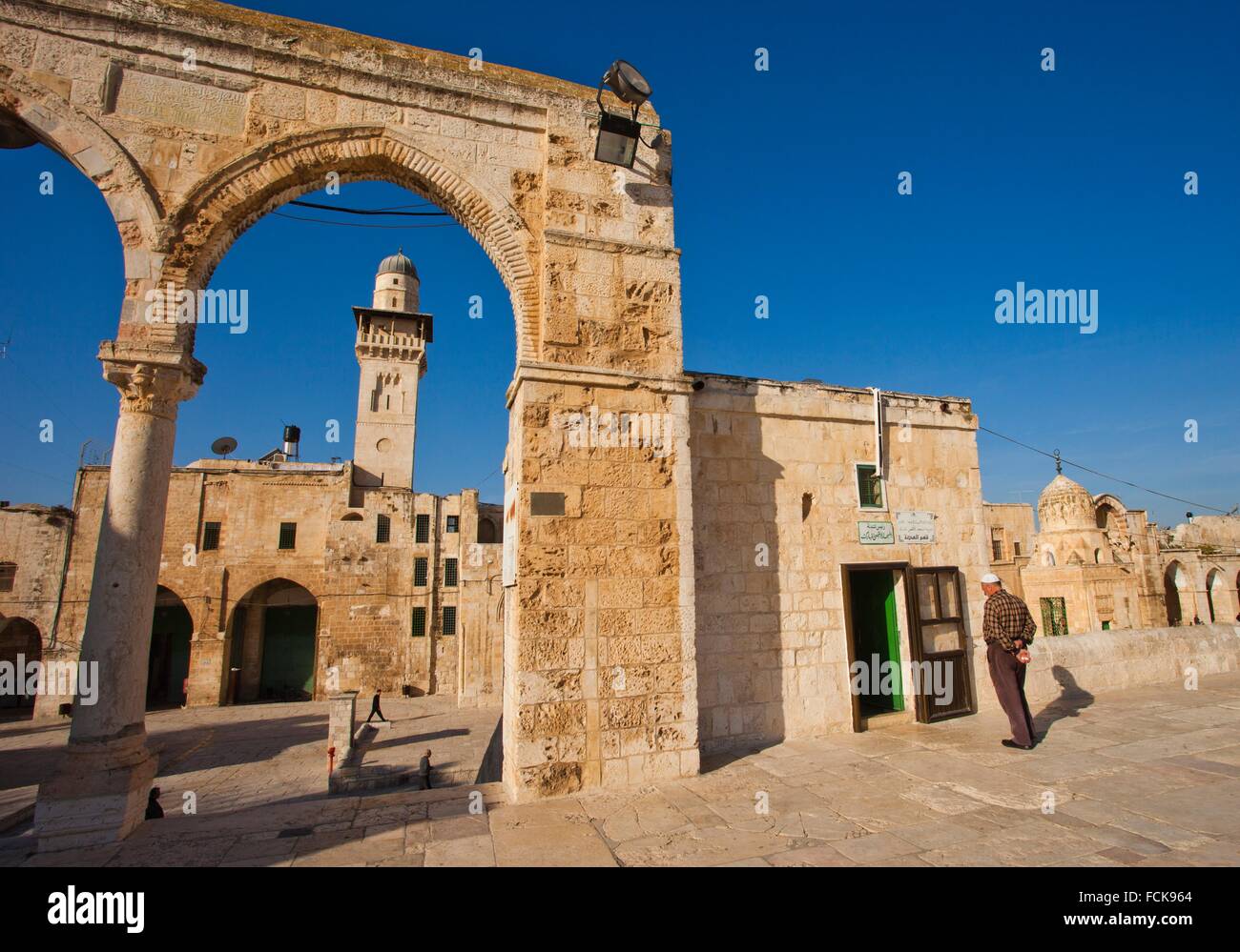 The minaret of the chain gate hi-res stock photography and images - Alamy