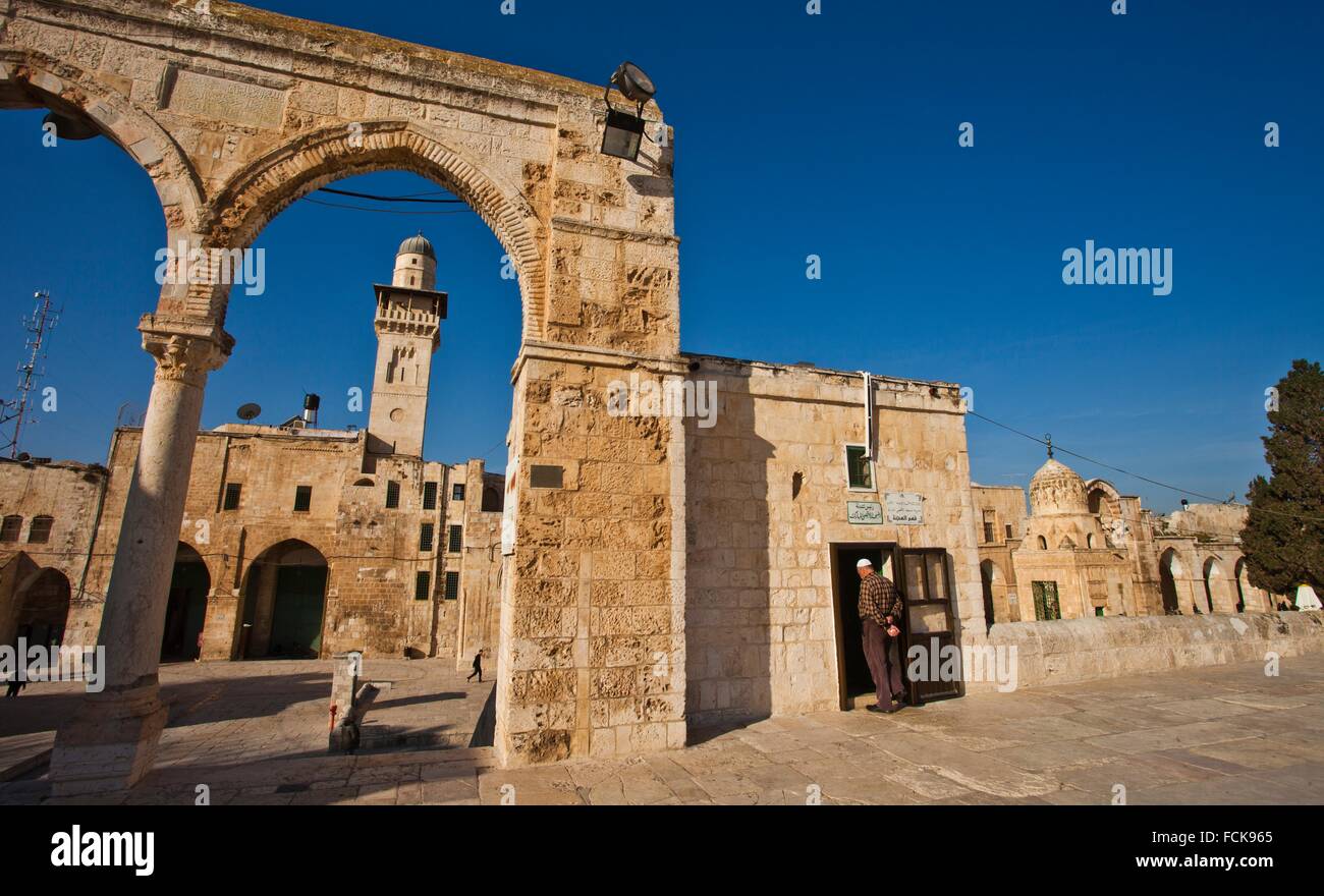 The minaret of the chain gate hi-res stock photography and images - Alamy