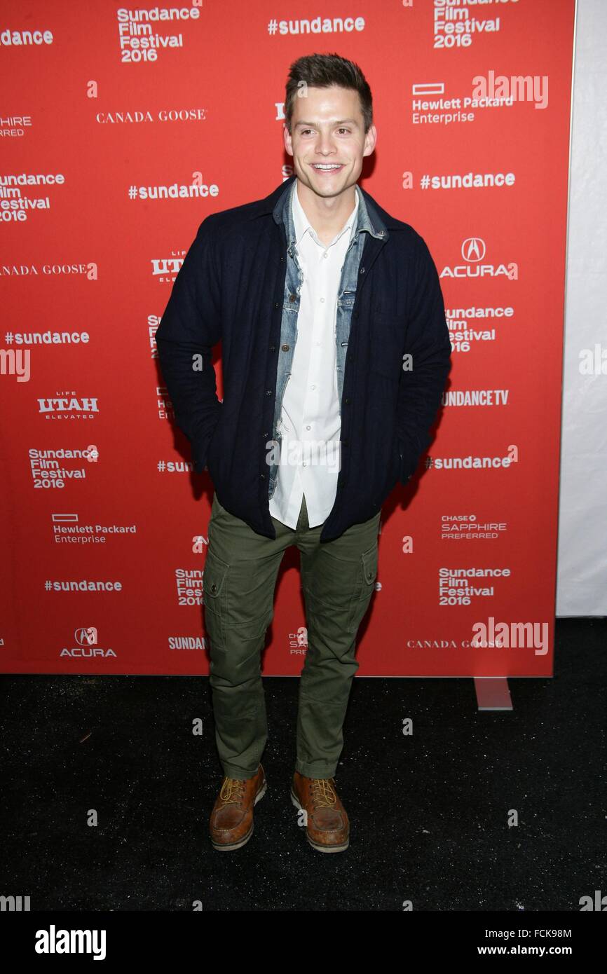 Park City, UT, USA. 22nd Jan, 2016. Austin Lyon at arrivals for GOAT ...