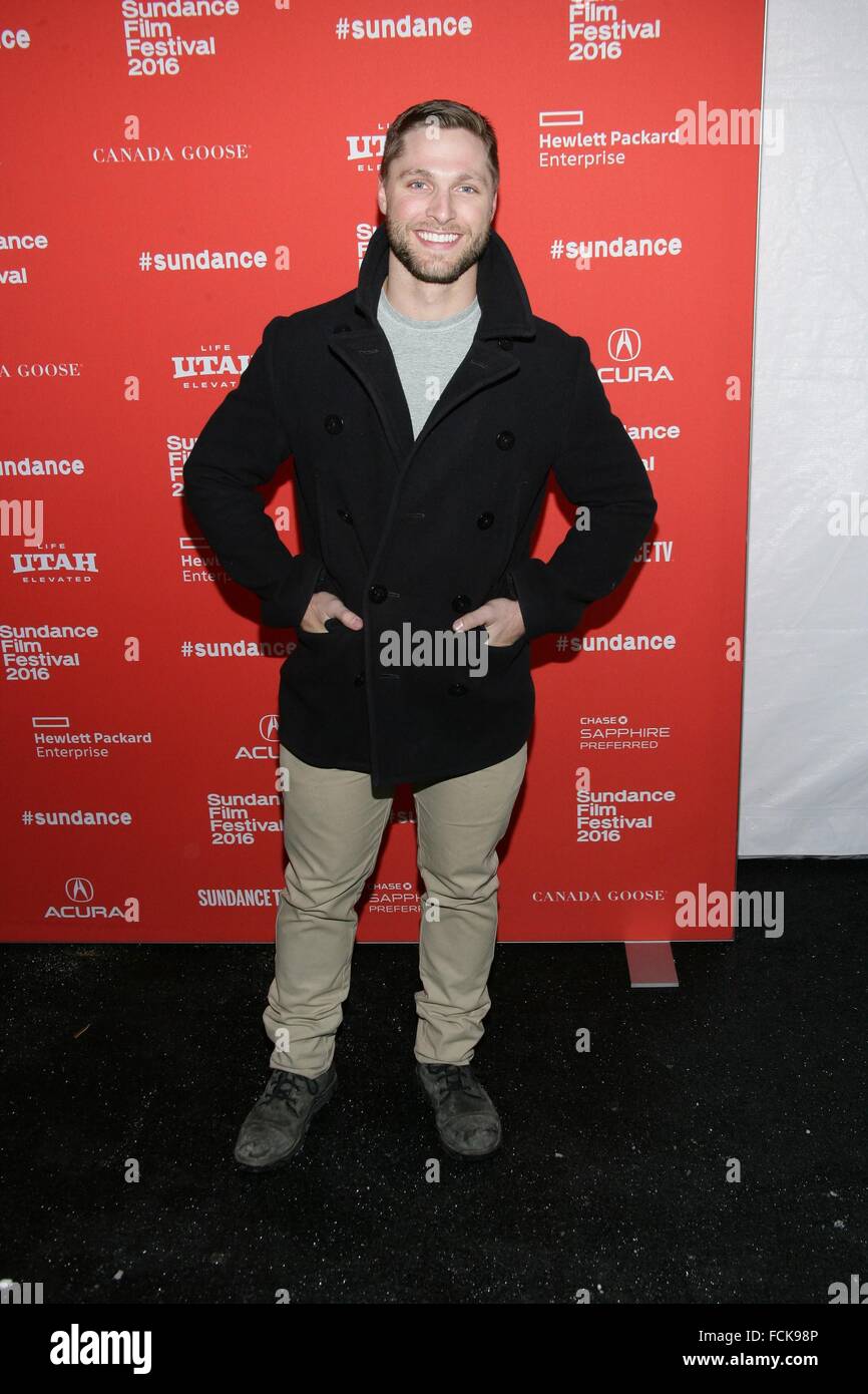 Park City, UT, USA. 22nd Jan, 2016. Brock Yurich at arrivals for GOAT ...