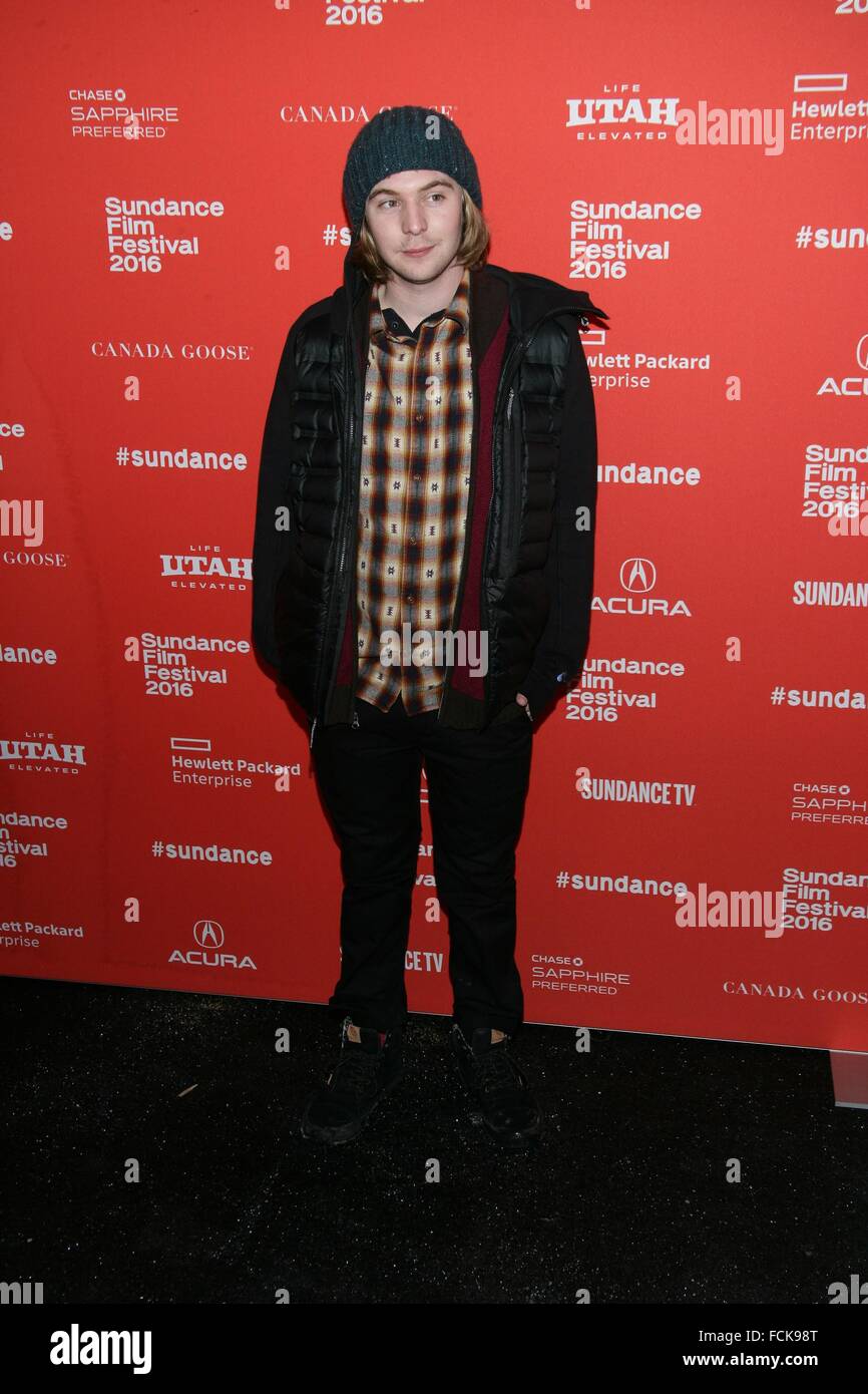 Park City, UT, USA. 22nd Jan, 2016. Danny Flaherty at arrivals for GOAT ...