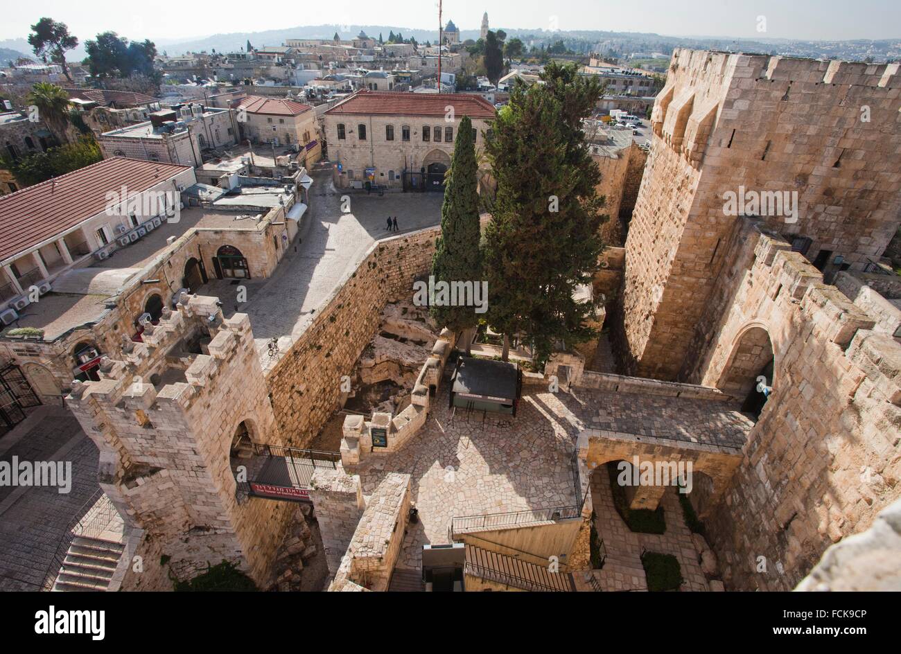 The Tower of David or Jerusalem Citadel, Old City, Jerusalem, Israel ...