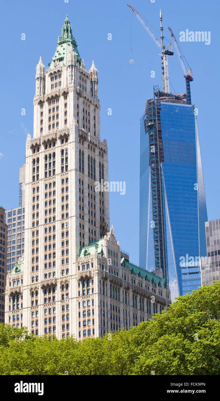 Freedom Tower No 1 World Trade Center High Resolution Stock Photography ...