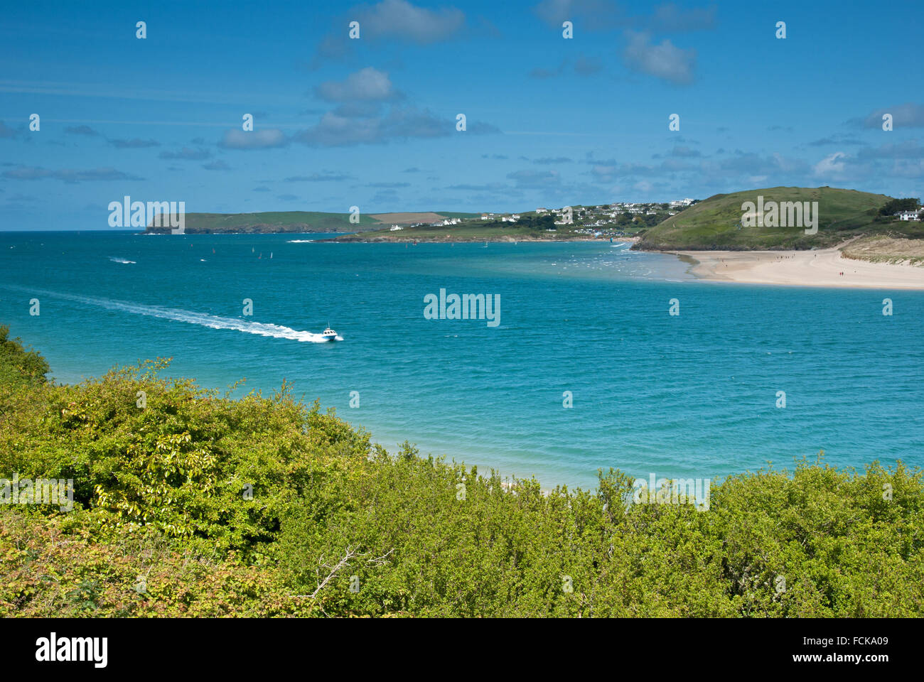 The Camel estuary Cornwall Stock Photo - Alamy