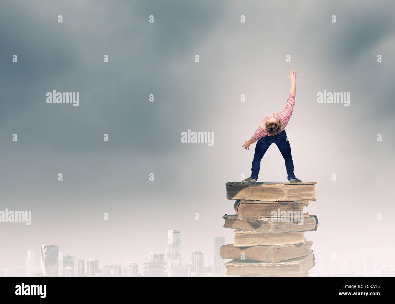 Young guy in casual evading from light rays Stock Photo - Alamy