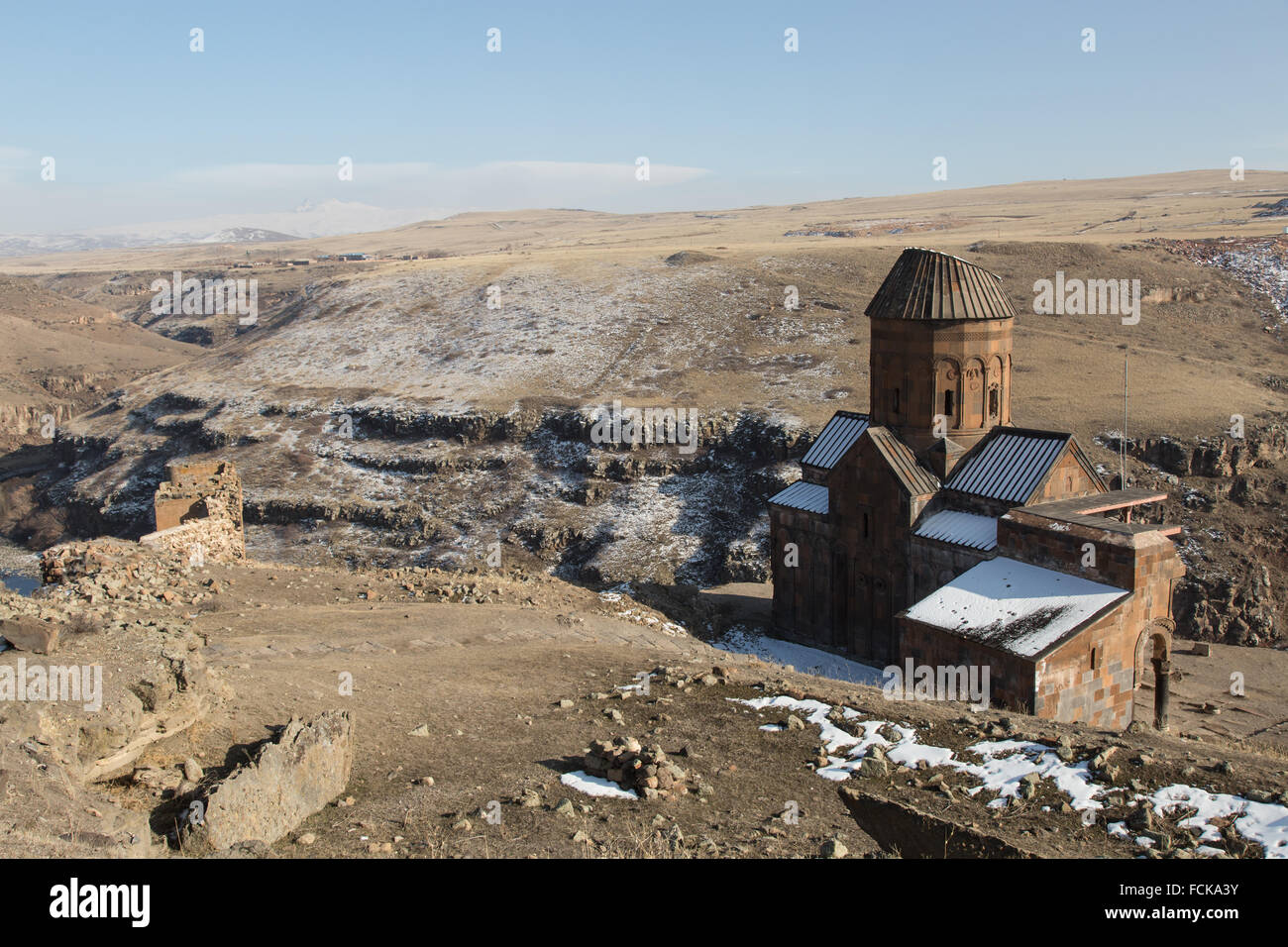 church ruins in the ancient city of Ani Stock Photo - Alamy