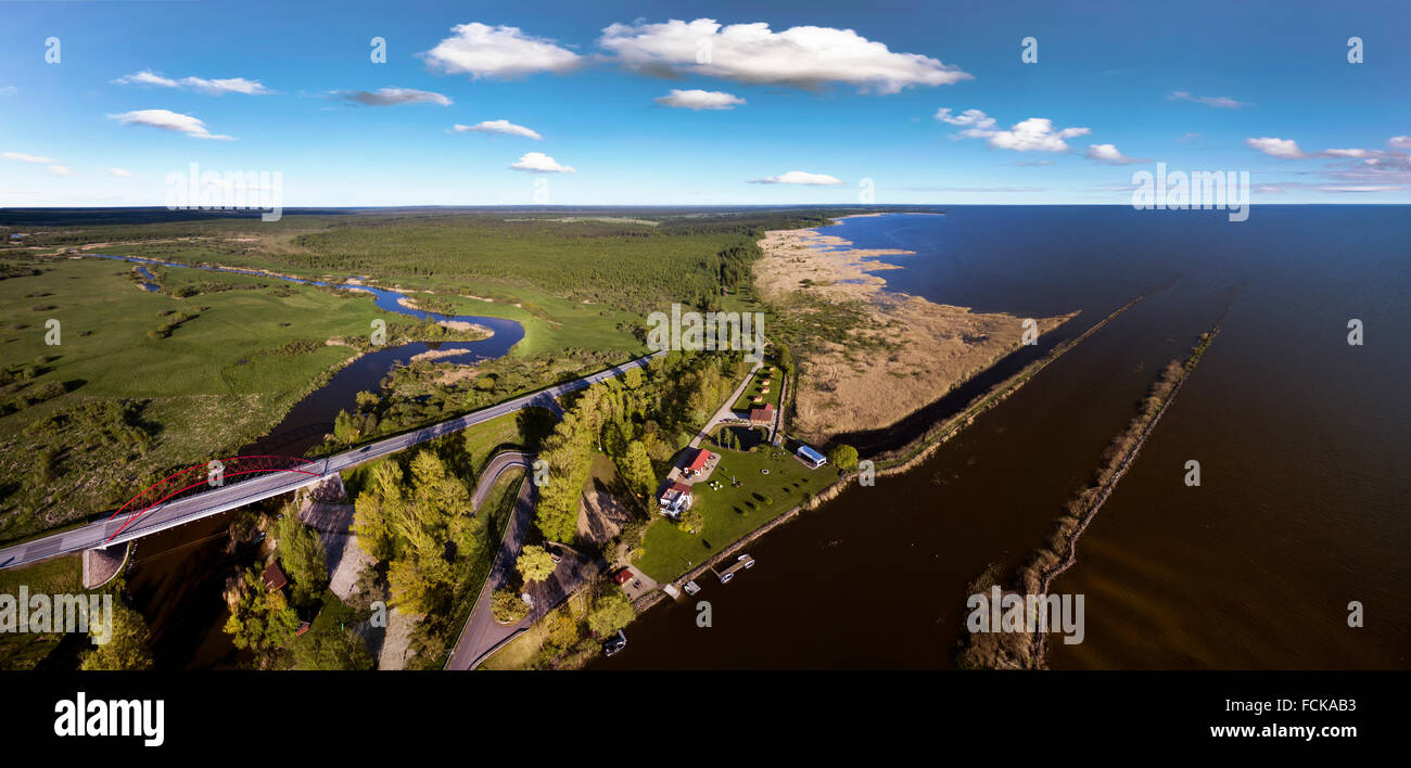 Emajogi river mouth and lake hi-res stock photography and images - Alamy
