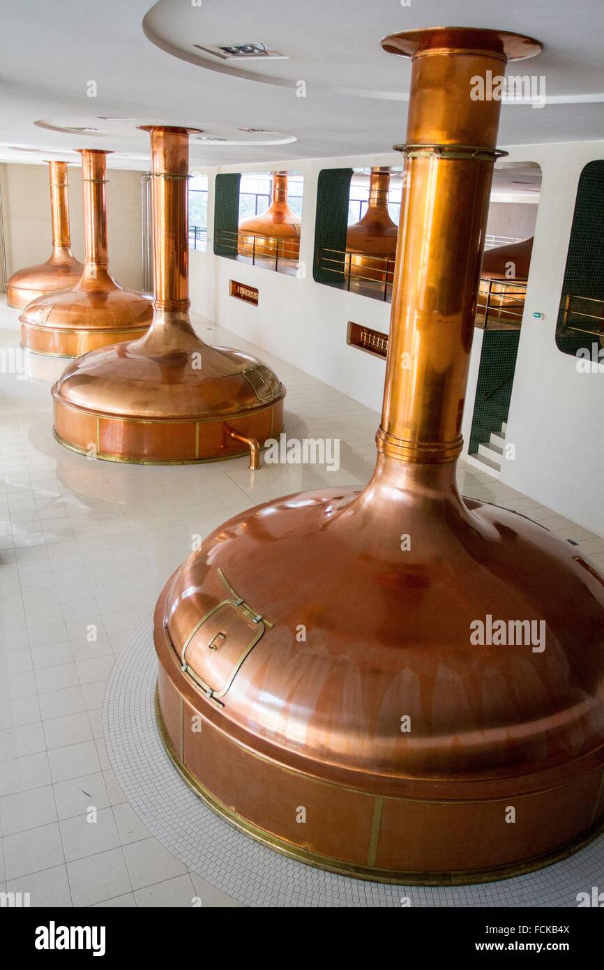 Pilsner urquell factory pilsen czech hi-res stock photography and ...