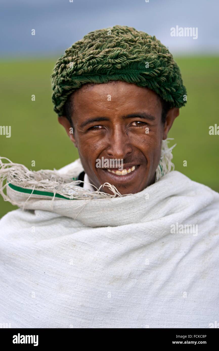 Close up portrait amhara man hi-res stock photography and images - Alamy