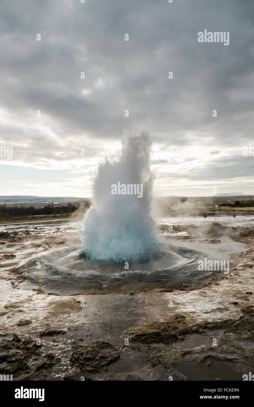 Geothermal explosion hi-res stock photography and images - Alamy