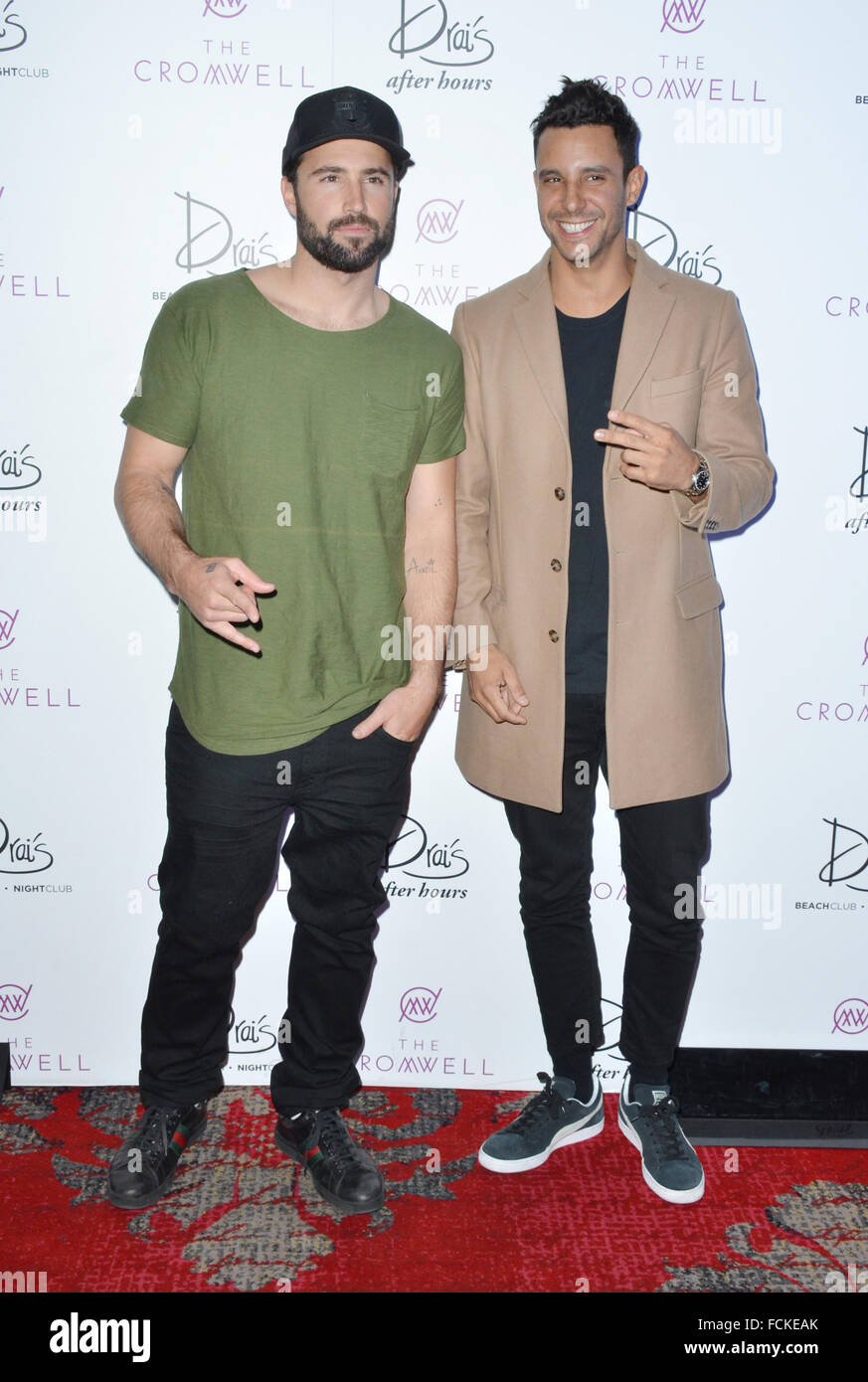 Las Vegas, Nevada, USA. 23rd Jan, 2016. Brody Jenner and devin Lucien ...